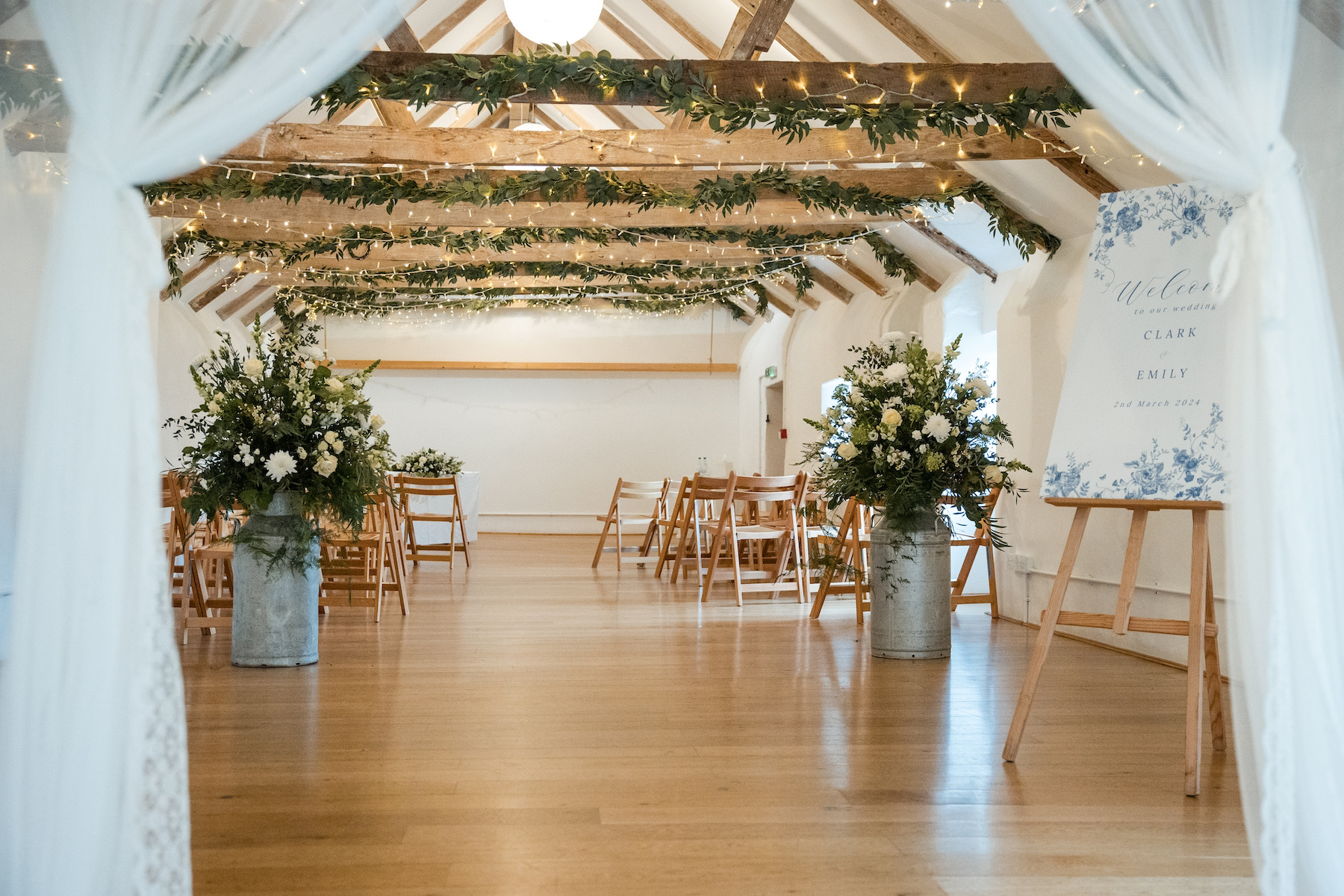 Gallery - Intimate Spring Wedding - The Green Cornwall Barn Wedding Venue