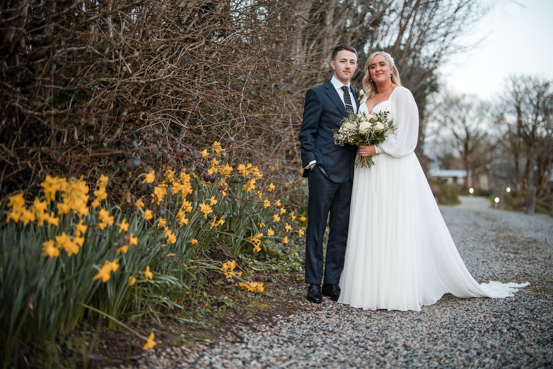Gallery - Intimate Spring Wedding - The Green Cornwall Barn Wedding Venue