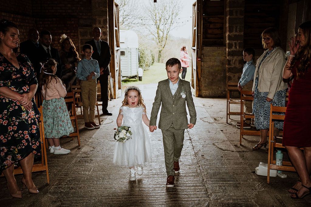 Gallery - Early Spring Rustic Barn - The Green Cornwall Barn Wedding Venue