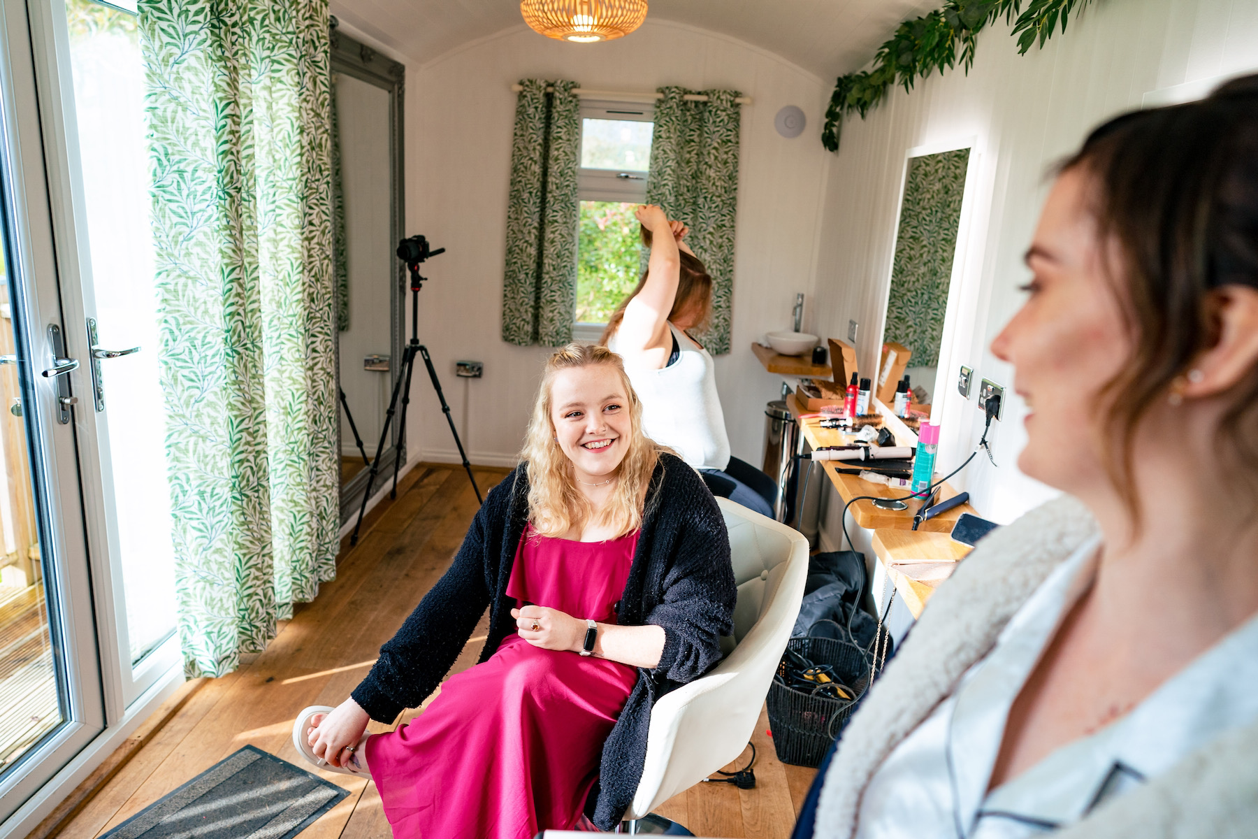 Gallery - Rainy Wedding - The Green Cornwall Barn Wedding Venue