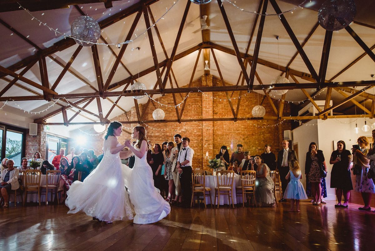 Wedding Barn Ceremony - The Green Cornwall Barn Wedding Venue