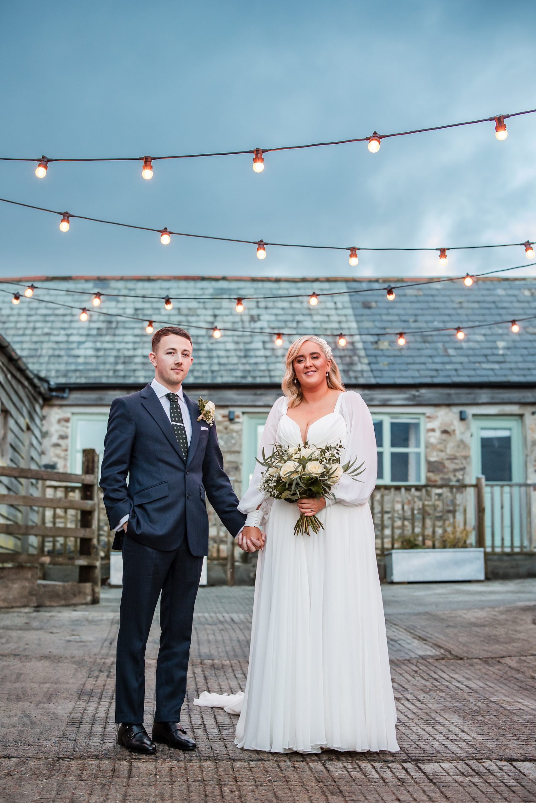 Real Wedding - Intimate Spring Wedding - The Green Cornwall Barn Wedding Venue