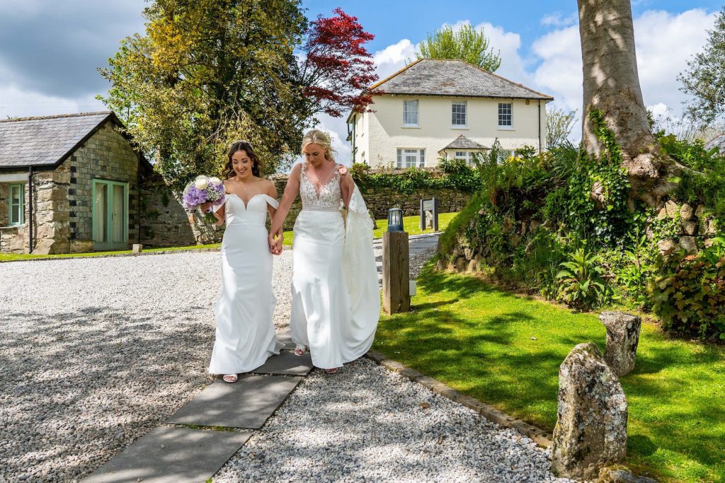 Early May Wedding Venue In Cornwall - The Green Cornwall Barn Wedding Venue