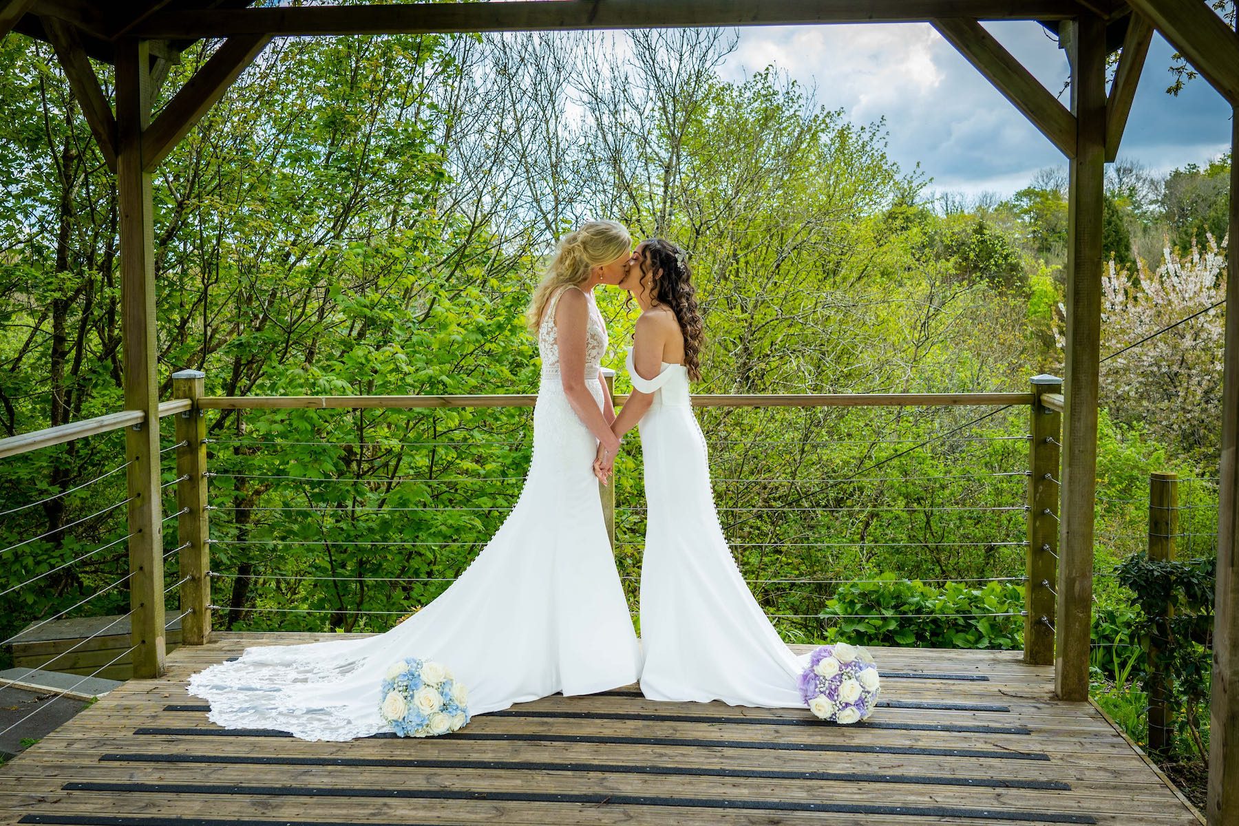 Early May Wedding Venue In Cornwall - The Green Cornwall Barn Wedding Venue