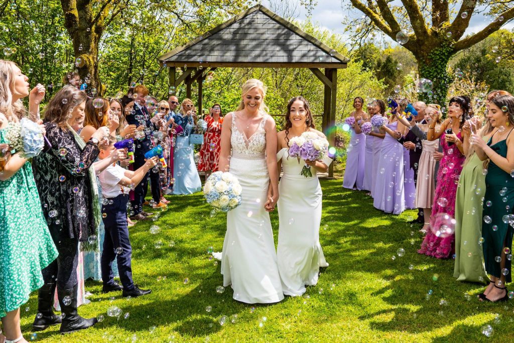 Early May Wedding Venue In Cornwall - The Green Cornwall Barn Wedding Venue
